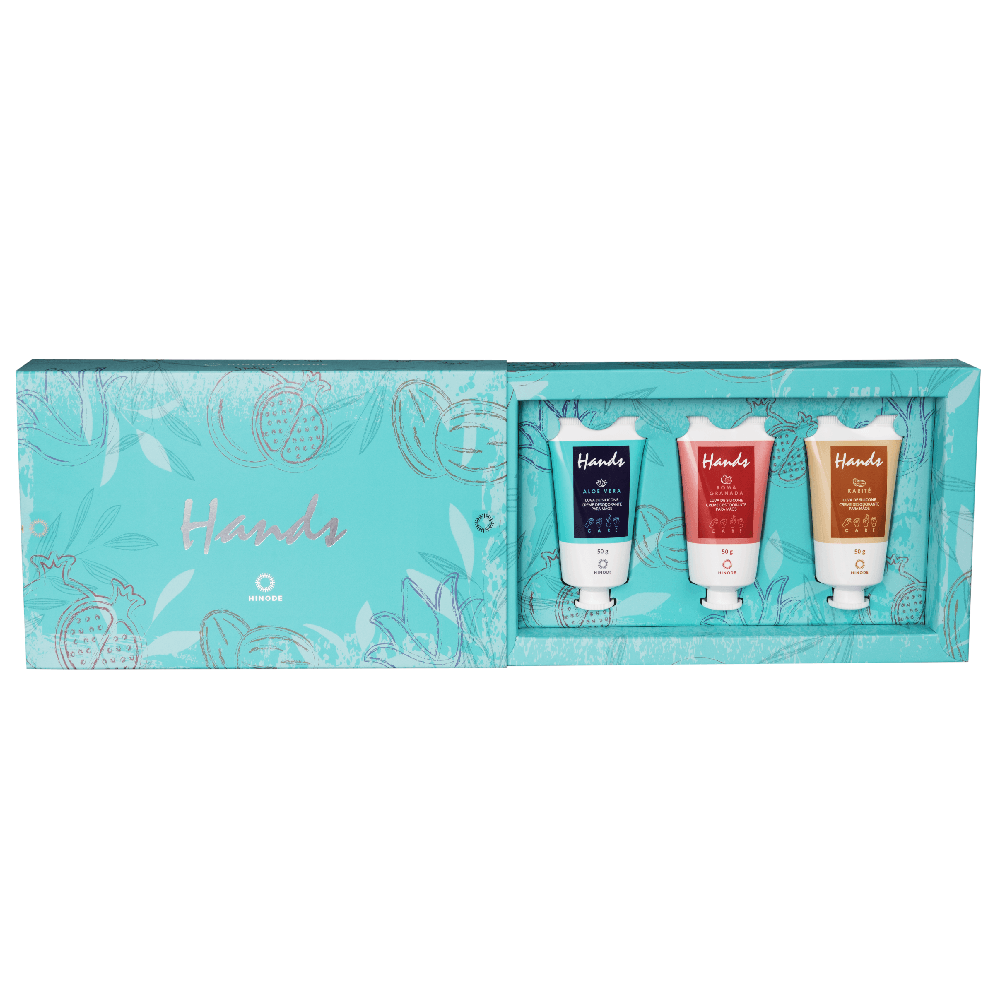 Kit Presente Luva de Silicone Hands 50g - Hinode | Loja Oficial